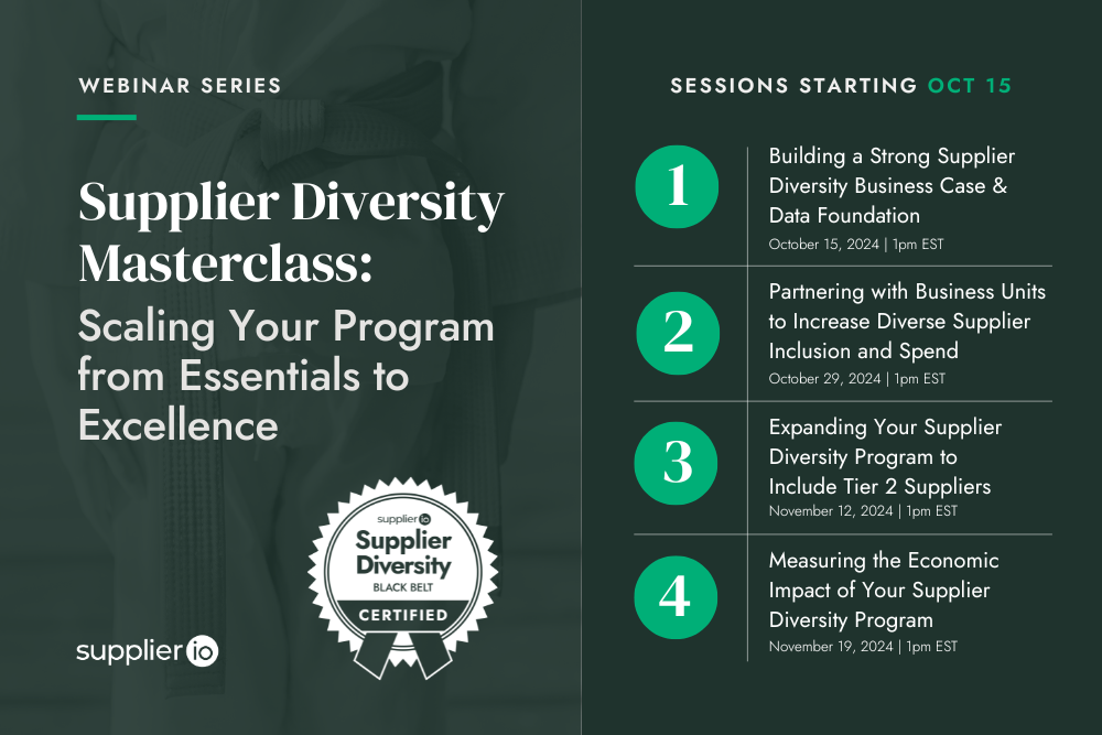 Supplier Diversity Masterclass: On-Demand